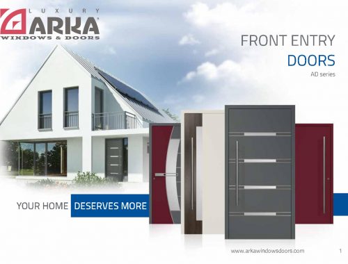 Luxury Panel Entry Door - ARKA Windows & Doors